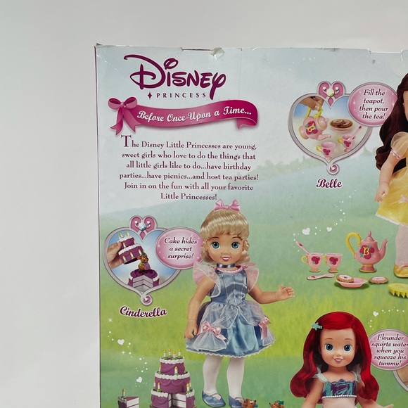 Disney | Toys | Rare Disney Belle Beauty The Beast Doll Tea Party ...